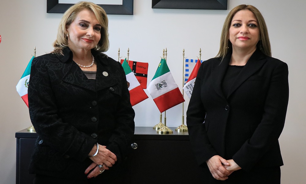 VISITA DE ALMA ROSA OCHOA RAMÍREZ, DIRECTORA DE LA CASA DE LA CULTURA ...